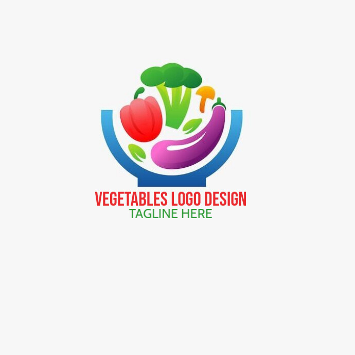 Professional Vegetables Logo Design Logo Template | PosterMyWall