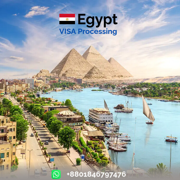 Copy of Professional Visa Egypt Instagram Post | PosterMyWall