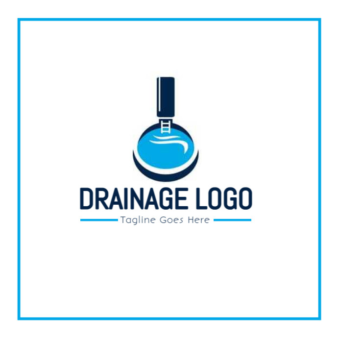 Professional Water Supply Logo, Water Supply Logo, Drainage Logo, Pipe ...