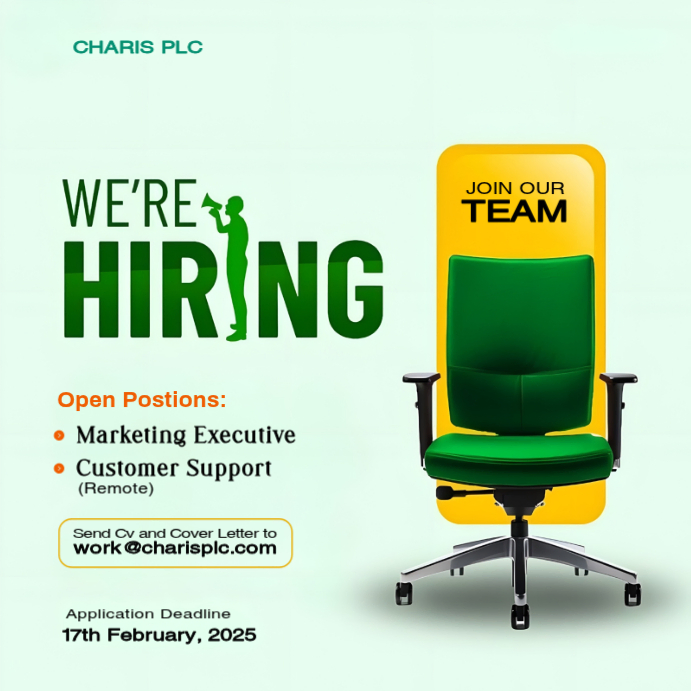 Professional We're Hiring Job Recruitment Flyer Template - Open ...