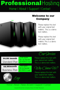 Professional Website Poster Template | PosterMyWall