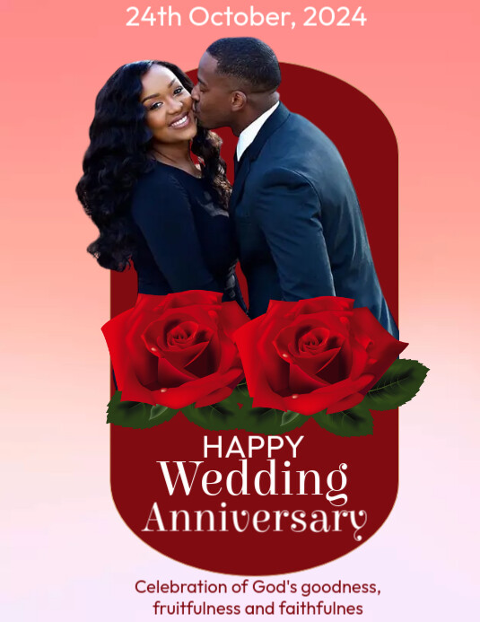 Professional Wedding Anniversary Flyer (us Letter) Template | PosterMyWall