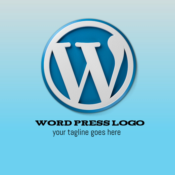 Professional Word Press Logo Template | PosterMyWall