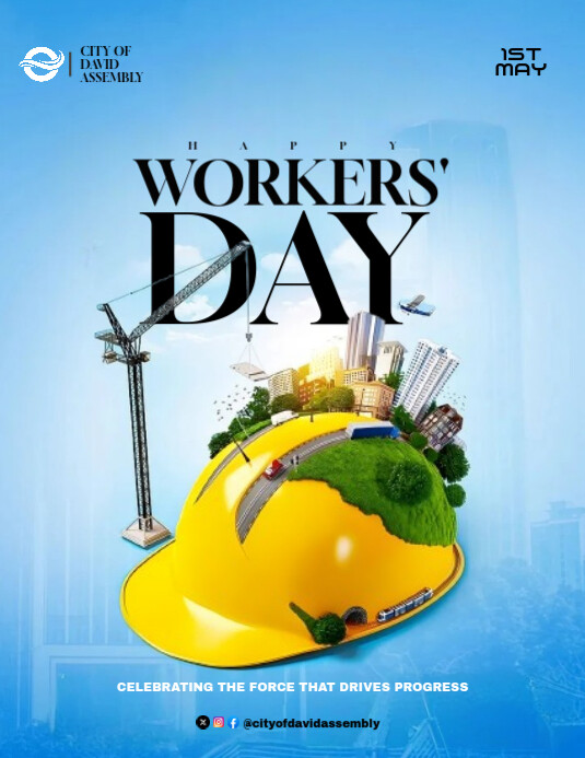 Plantilla de professional workers day flyer | PosterMyWall