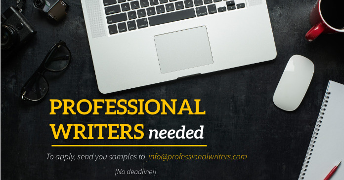 Copy of Professional writer needed | PosterMyWall