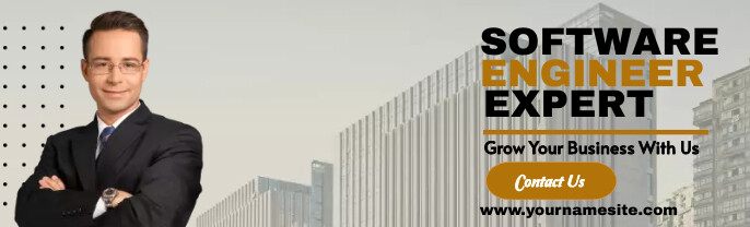 Profile Software Engineer Linkedin Banner 4 Template Postermywall