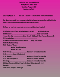 Simple church flyer design template | PosterMyWall