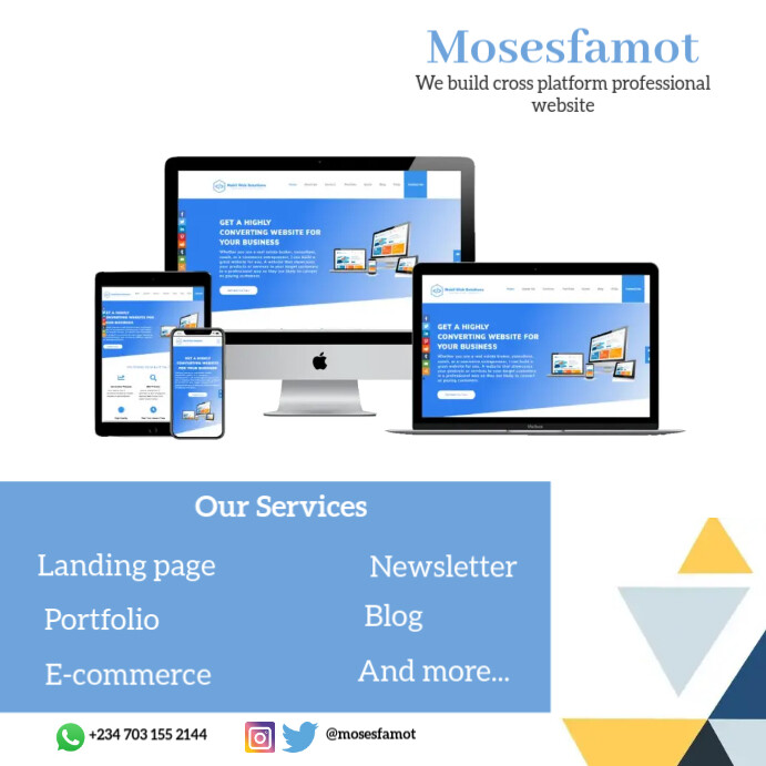 Programming and website business flyer Template | PosterMyWall