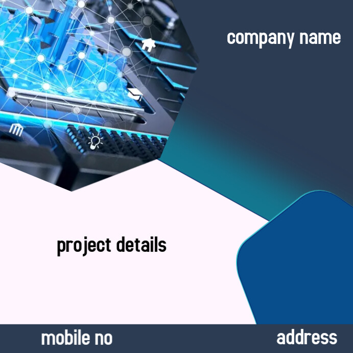 project center, Engineering Projects Template | PosterMyWall