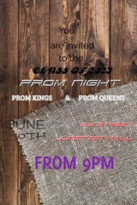 prom night template | PosterMyWall