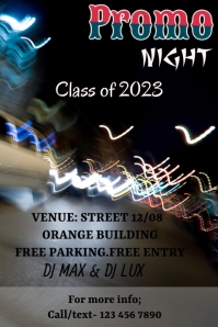 Prom Night Template | PosterMyWall