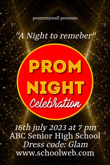 prom night Template | PosterMyWall
