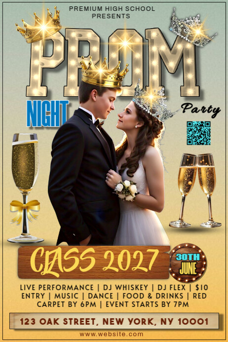 Prom night Template | PosterMyWall