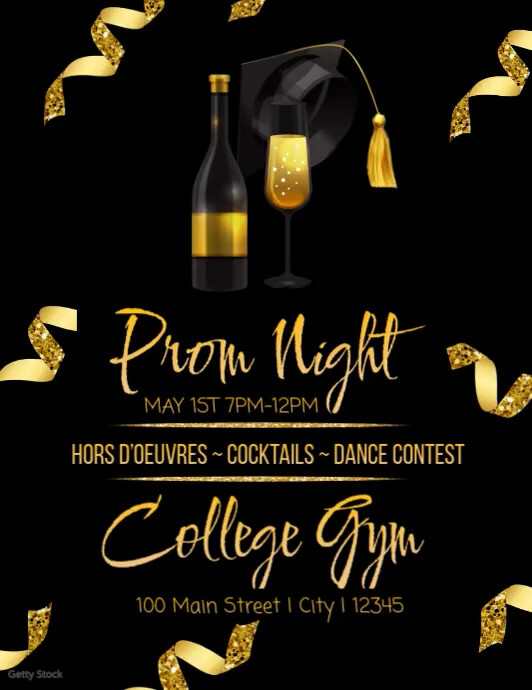 Prom Night Template | PosterMyWall
