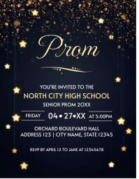 Prom night flyer templates | PosterMyWall