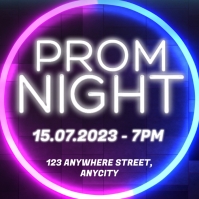 Prom night flyer Template | PosterMyWall