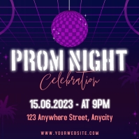 Prom Night Instagram Poster Template | PosterMyWall