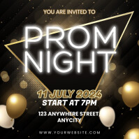 Prom Night Poster Template | PosterMyWall