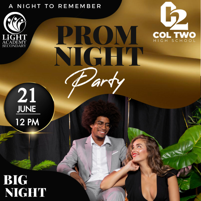 prom night party Template | PosterMyWall