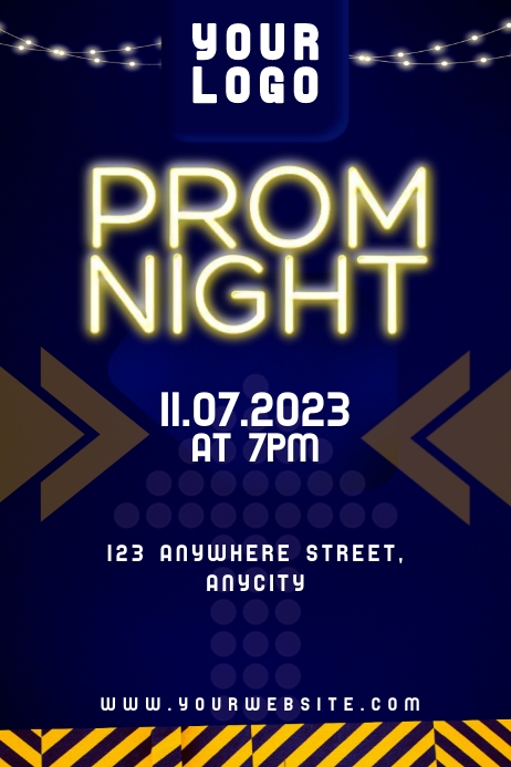 Prom Night Poster Templat | PosterMyWall