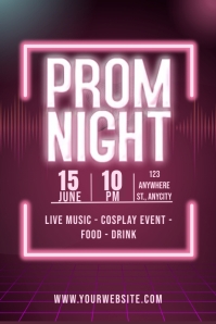 Prom Night Poster Template | PosterMyWall