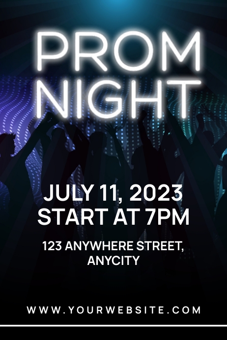 Modèle Prom Night Poster | PosterMyWall