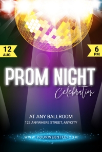 Prom Night Poster Template | PosterMyWall