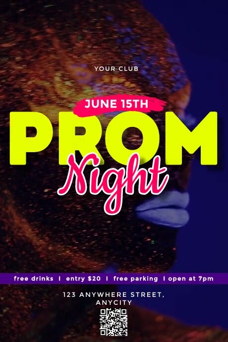 Prom Night Template | PosterMyWall
