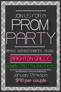 Prom Template | PosterMyWall