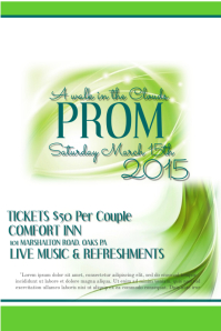 SCHOOL PROM Template | PosterMyWall