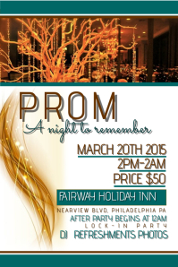 PROM Template | PosterMyWall