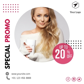 Fashion Instagram Promo Coupon Post Template | PosterMyWall
