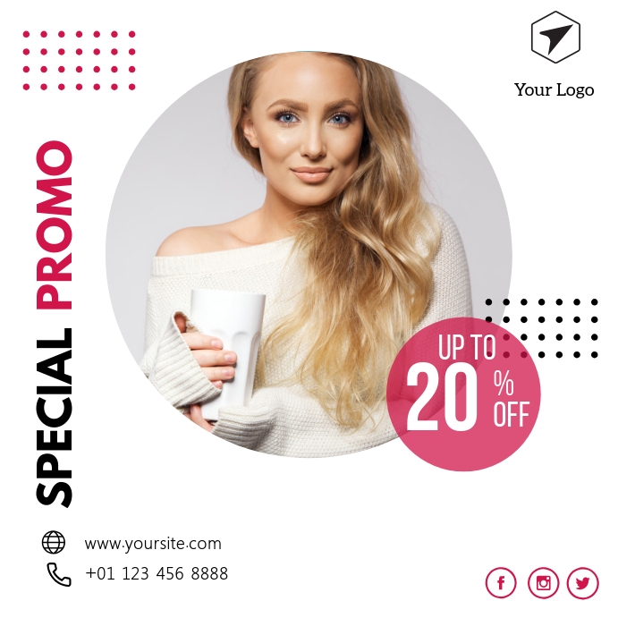 PROMO BANNER FOR SOCIAL MEDIA ADS Template | PosterMyWall