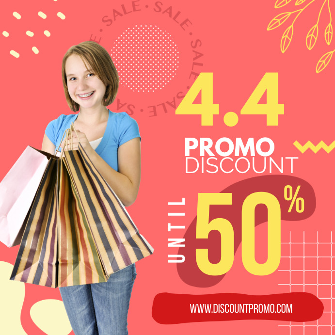 Promo Discount! Template | PosterMyWall