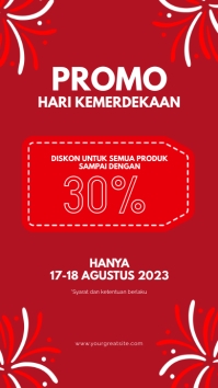 Promo Merdeka Template | PosterMyWall