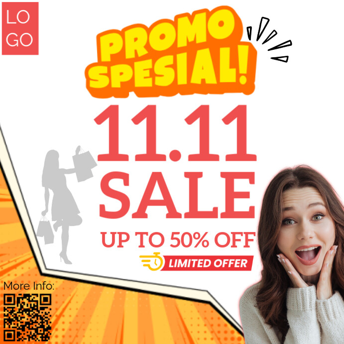 Copy of Promo special offer 11.11 | PosterMyWall