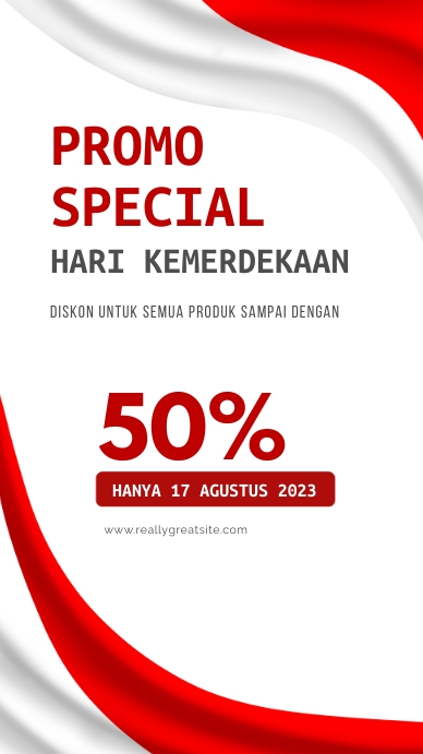 Copy of Promo Spesial Hari Kemerdekaan | PosterMyWall