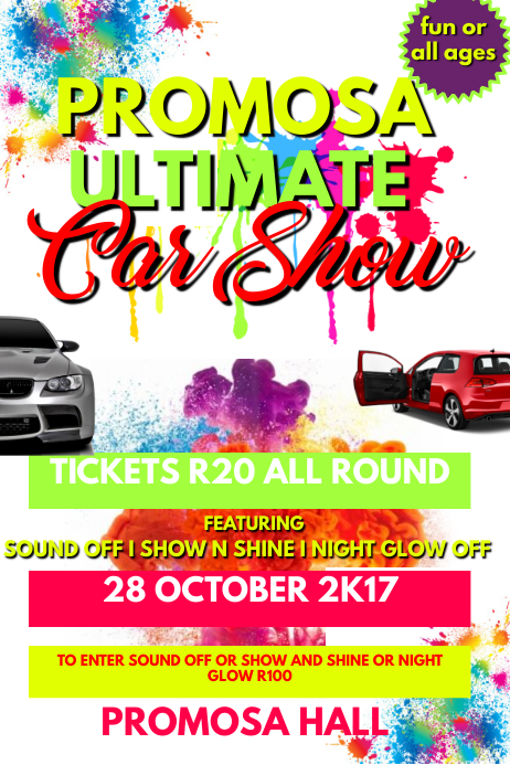 PROMOSAS ULTIMATE CAR SHOW Template | PosterMyWall