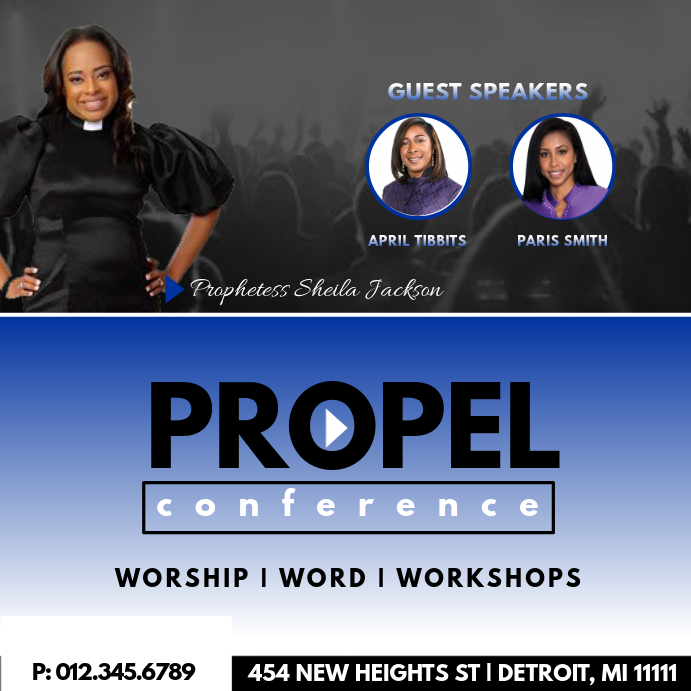 Propel Conference Template | PosterMyWall