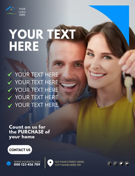 Properties flyer Template | PosterMyWall