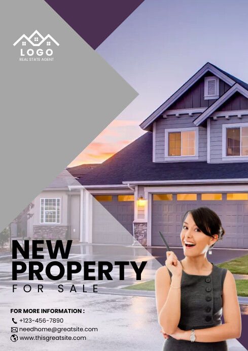 Plantilla de Property agents | PosterMyWall