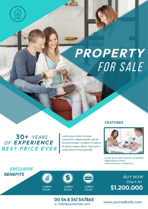 Property For Sale Template | PosterMyWall