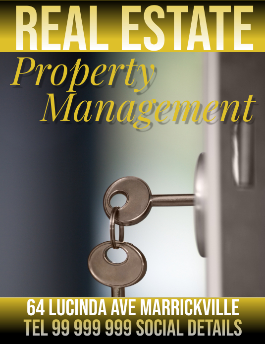 property management Template | PosterMyWall