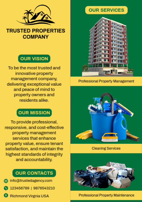 Property Management Flyer Template | PosterMyWall