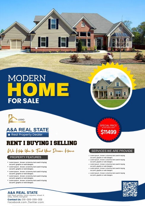 Copy of property real estate buy and sell flyer | PosterMyWall