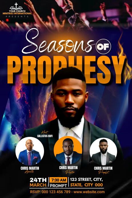 Prophecy Template | PosterMyWall