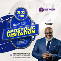 prophetic church flyer Template | PosterMyWall