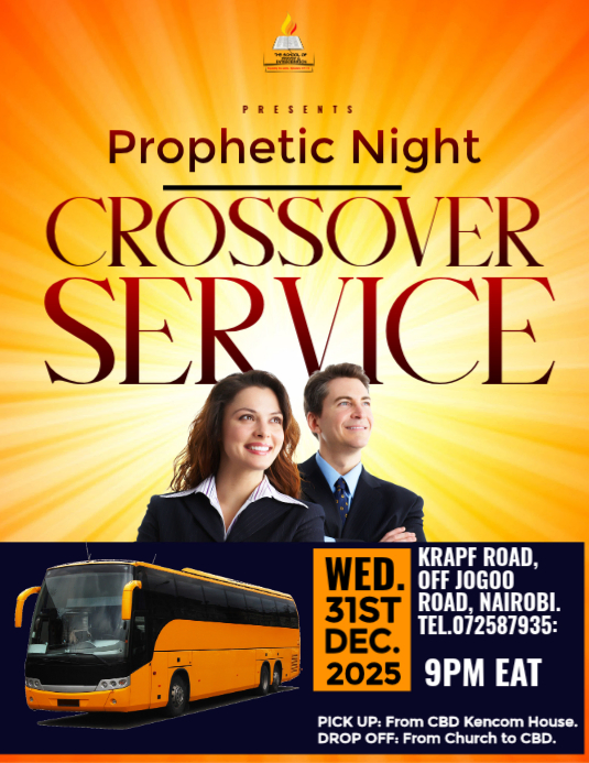 prophetic crossover flyer Template | PosterMyWall