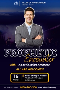 220+ prophetic encounter poster Customizable Design Templates ...