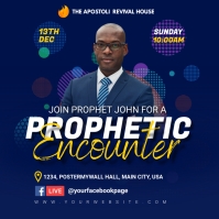 Prophetic encounter Template | PosterMyWall
